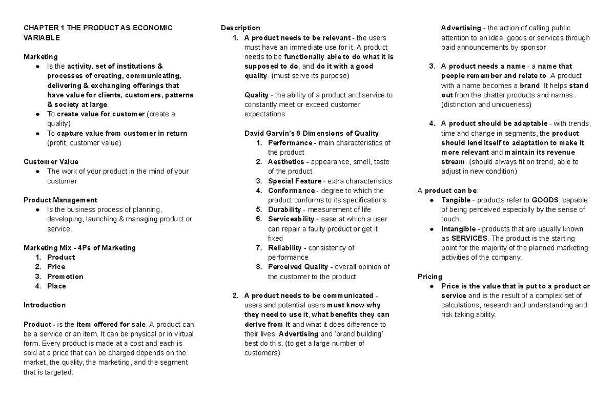 Product Management Review: Understanding Key Concepts and Strategies ...
