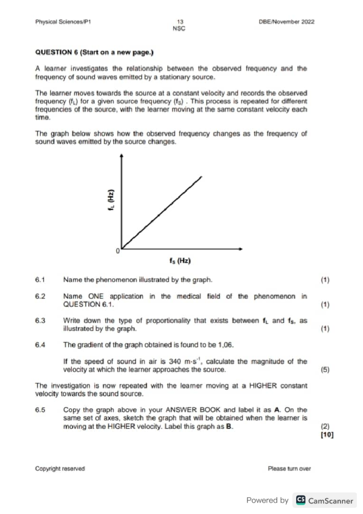 Doppler Effect: Comprehensive Study Notes for Physical Science Gr 12 ...