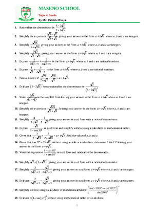 Geog Bk3- Ogoti Senior - Students should read the notes and understand ...