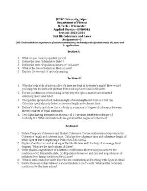 Sample Paper ASAT X - allen.ac PRE-NURTURE & CAREER FOUNDATION : CLASS ...