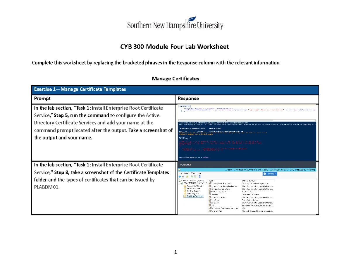 CYB 300 2 2 Lab Worksheet Customize or Write Simple Scripts - CYB 300 ...