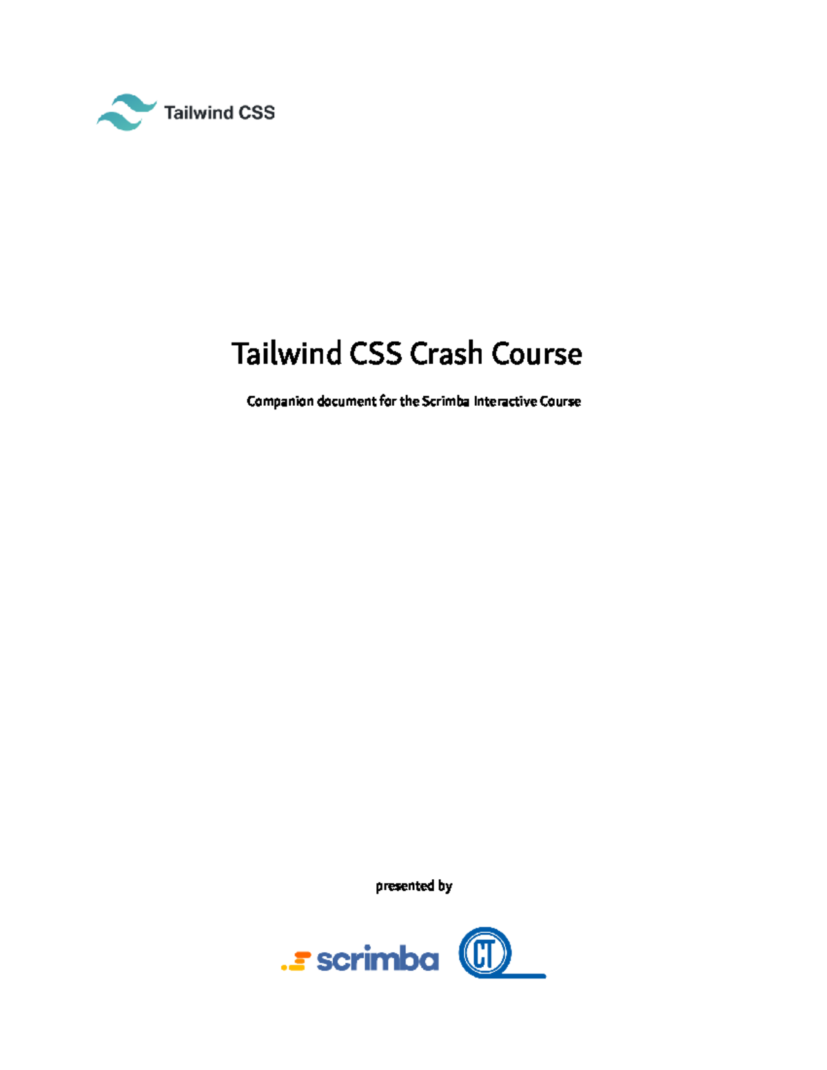 Tailwind CSS Crash Course Companion for Scrimba Course - Studocu