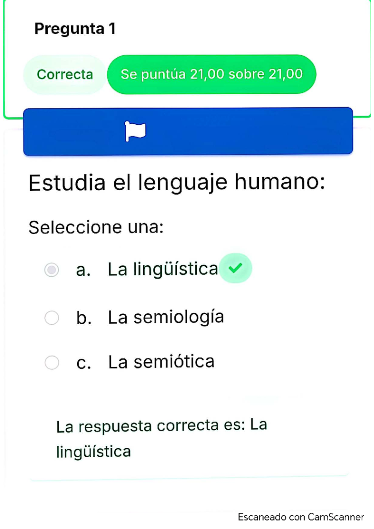 Examen Español Unidad 1: Preguntas y Respuestas Correctas - Studocu