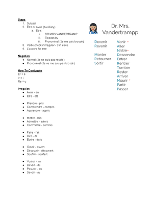 Core French - Grade: 9 - High School - Canada - Studocu