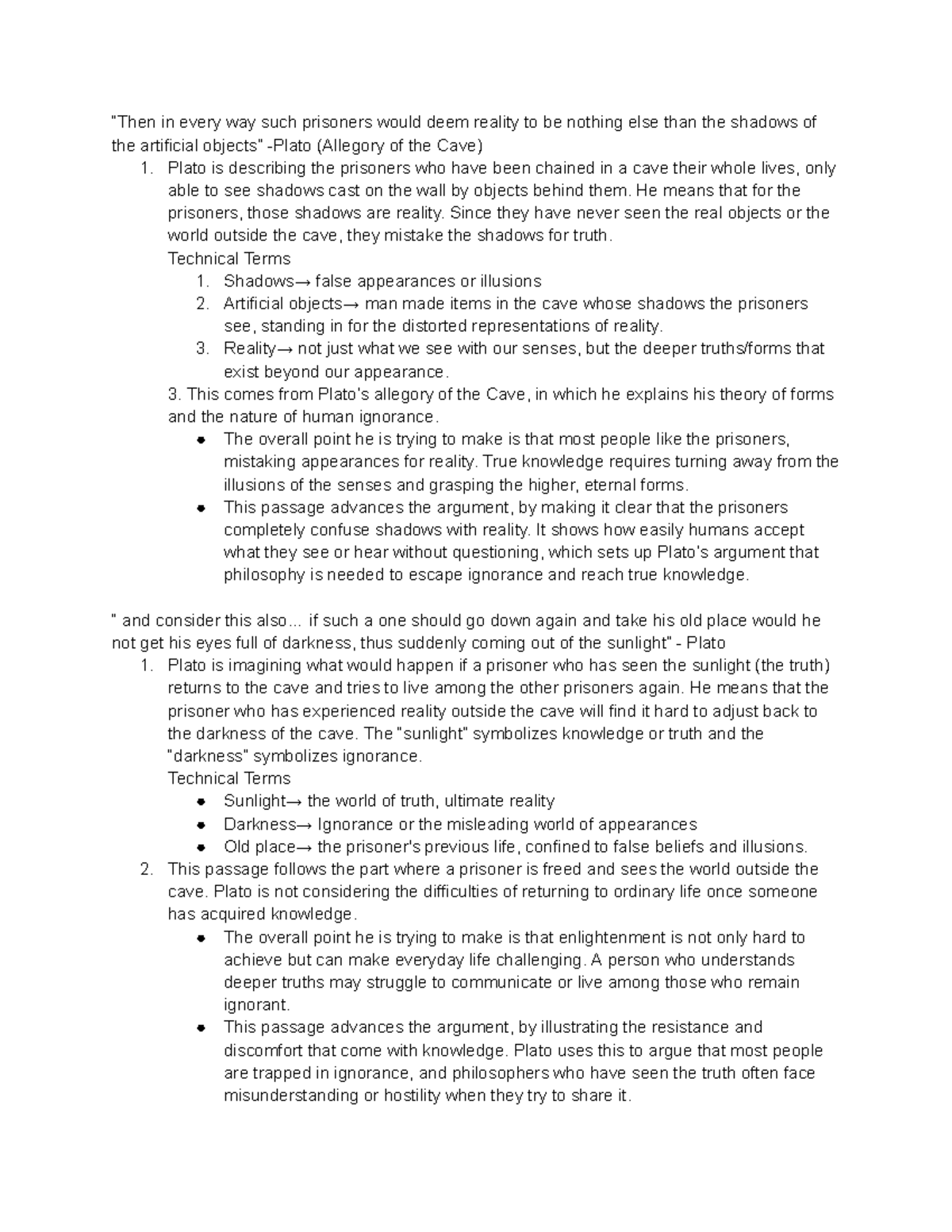 Philosophy Midterm Study Guide: Key Concepts & Theories Explained - Studocu