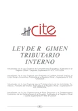 Artículos 55 y 56 de la ley de régimen tributario interno - 55.- Transferencias e importaciones ...
