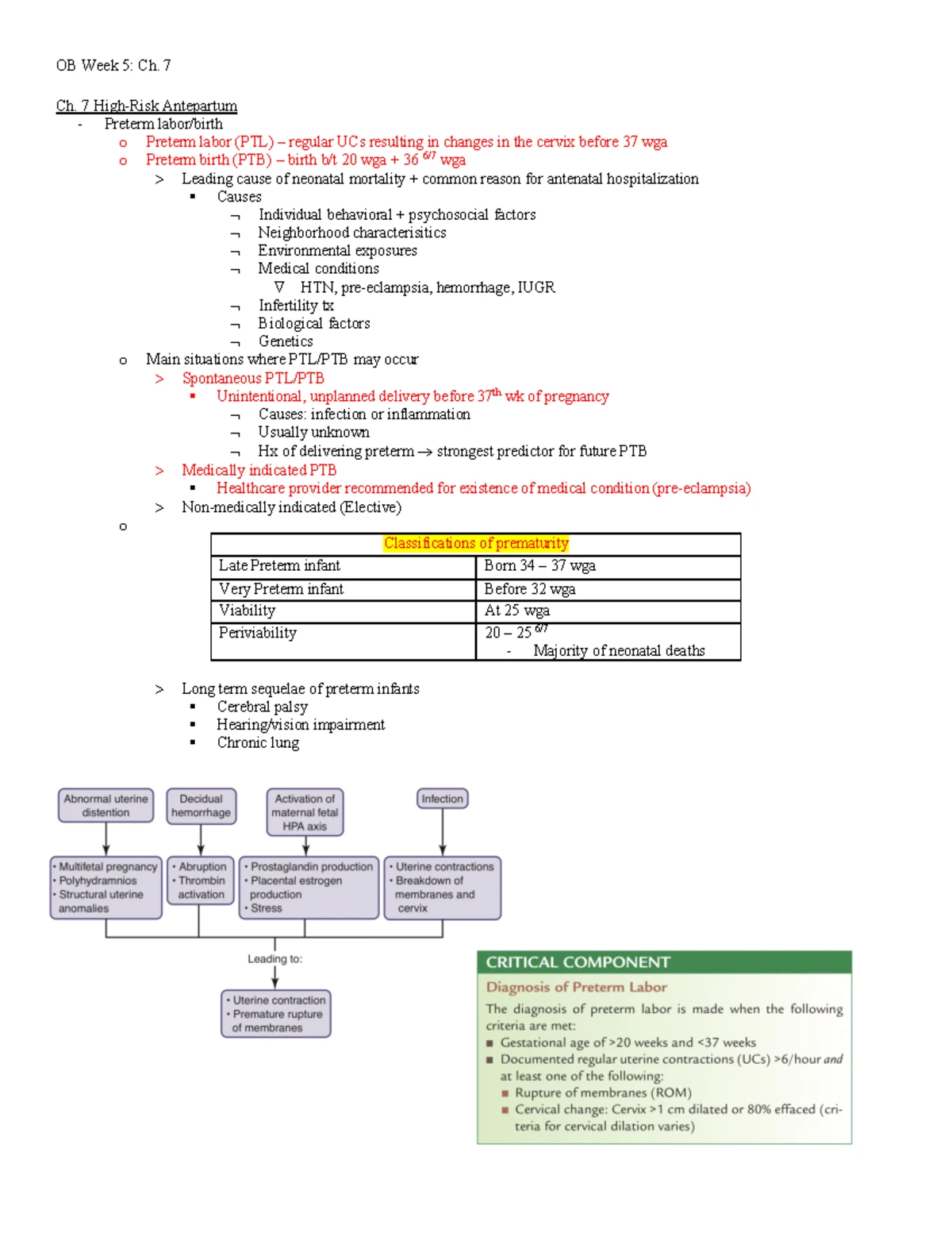 OBGYN Abbreviations and Terms: Comprehensive Reference Guide - Studocu