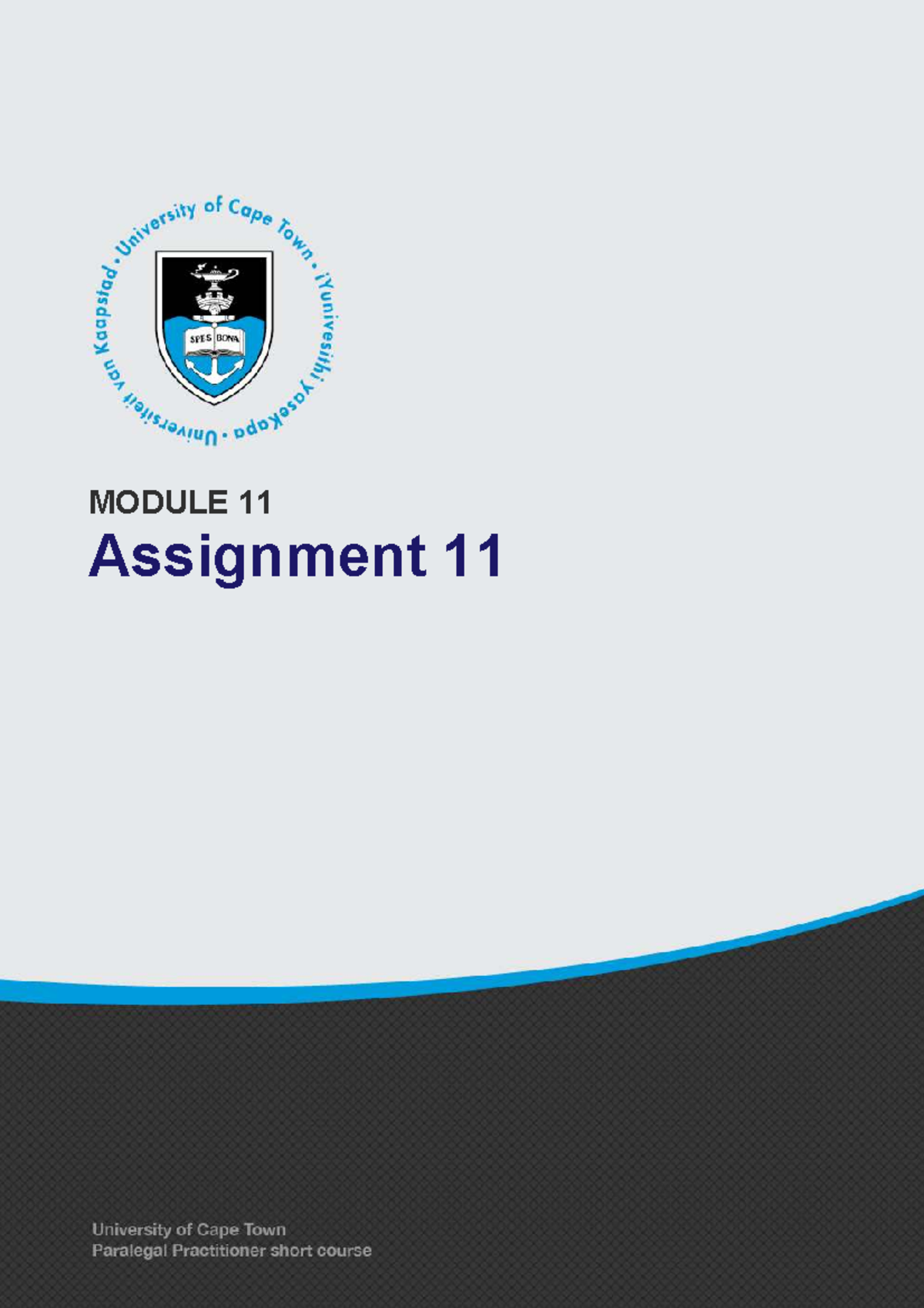 UCT PAR Module 11 - Assignment 11: Interpreting the Bill of Rights - Studocu
