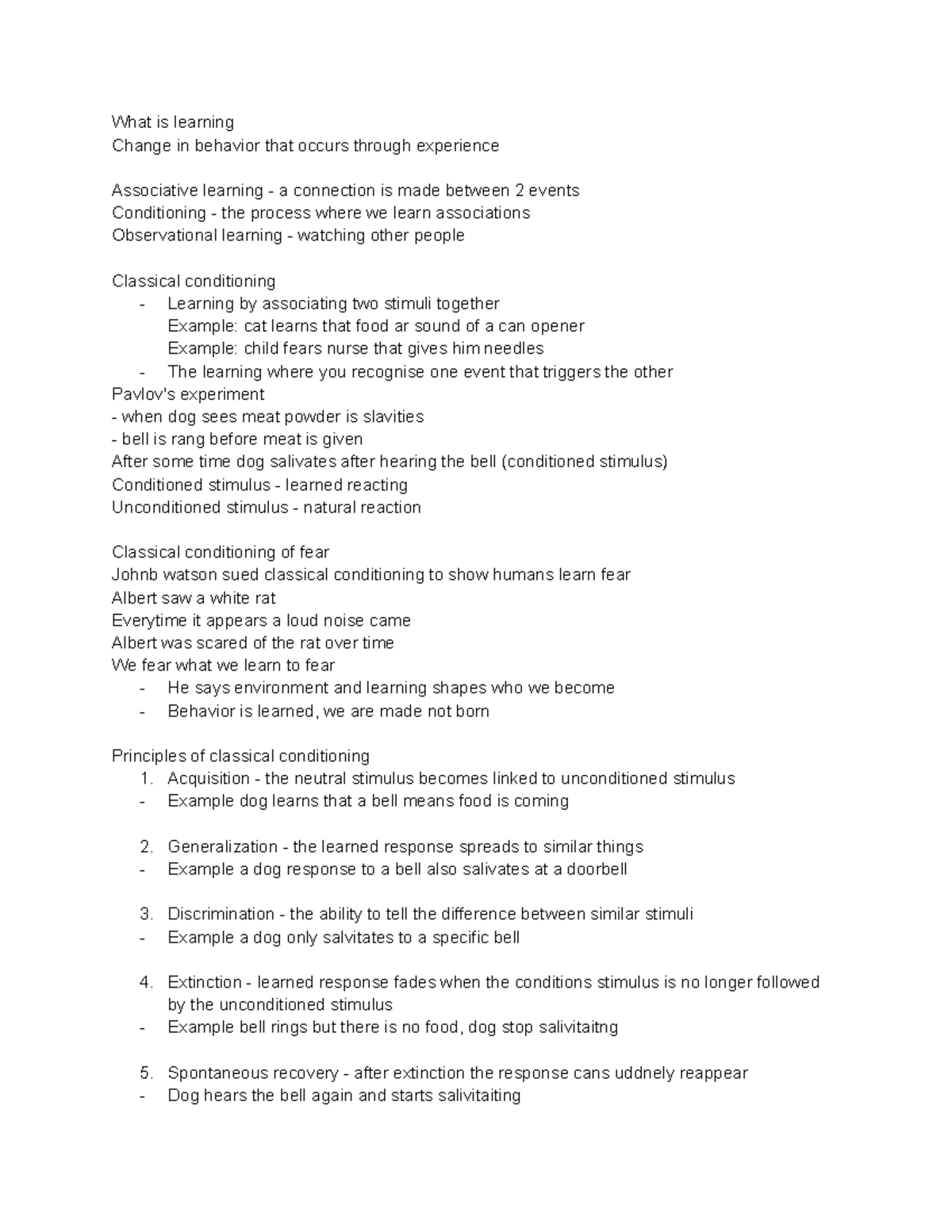 PSY101: Understanding Learning Theories and Conditioning Principles ...