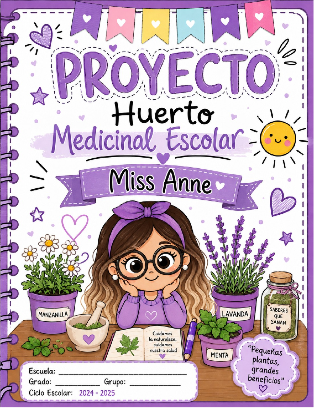 Huerto Medicinal Escolar: Proyecto de Aprendizaje en 30EPR3992I - Studocu