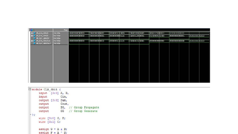 Digital Logic Design: CLA 4-Bit Module Implementation - Studocu