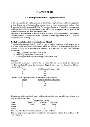 Ch 2 part1 - Lecture notes chapter 2 part 1 - Chapter Two Linear ...