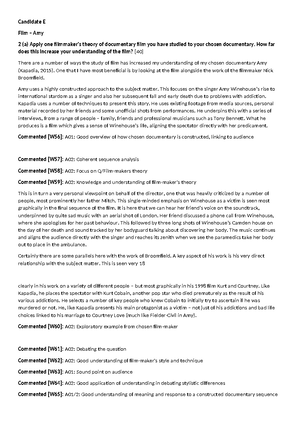Film Studies - A2 - A Level - Sixth Form (A Levels) - Studocu