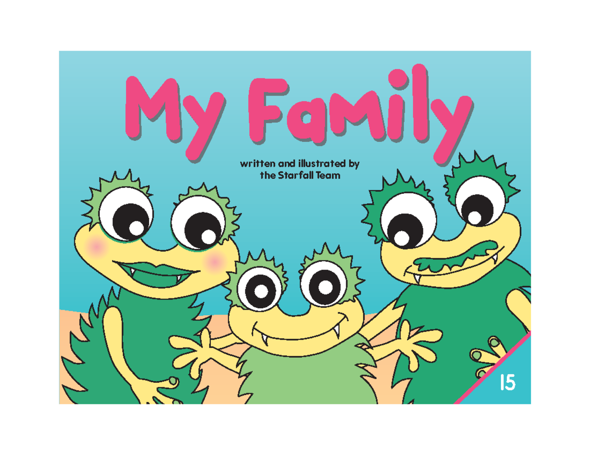 Starfall Reading: "My Family" Interactive Book for Kids - Studocu