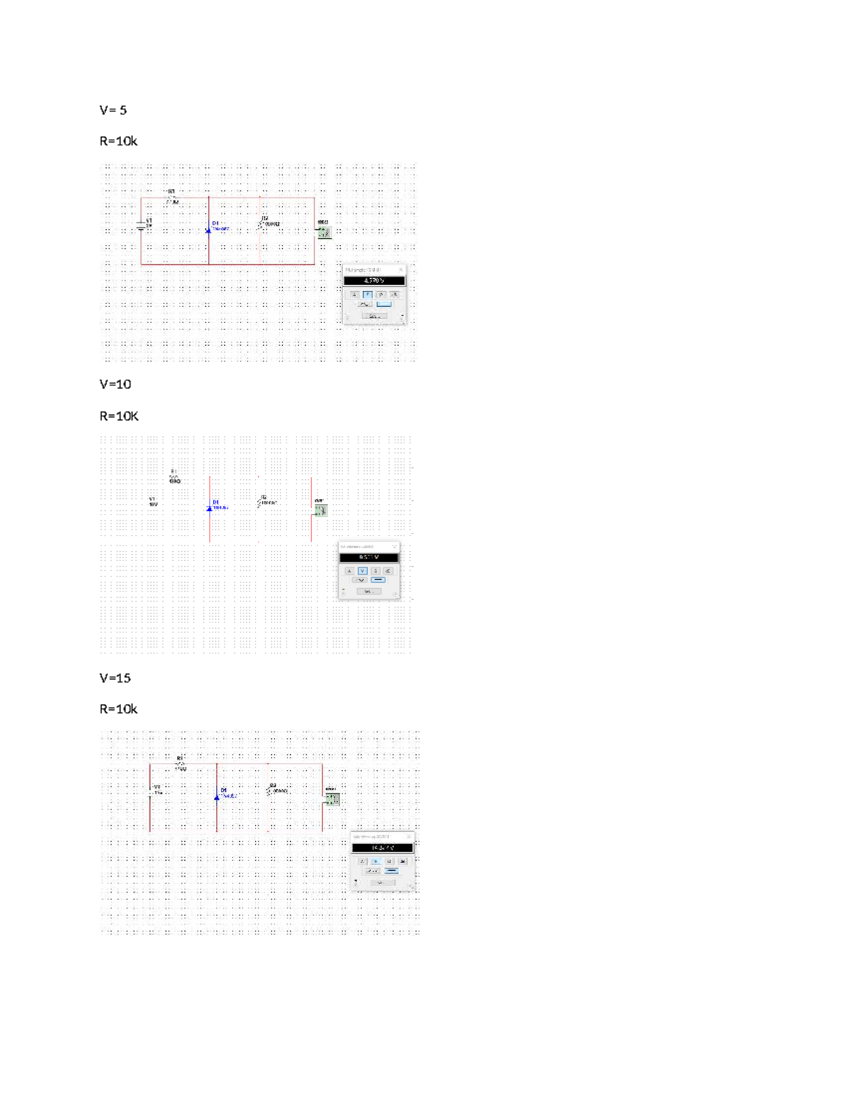 Voltage Regulation Lab Report - 5 R1 4700 V1 R2 D1 XMM1 - Studocu