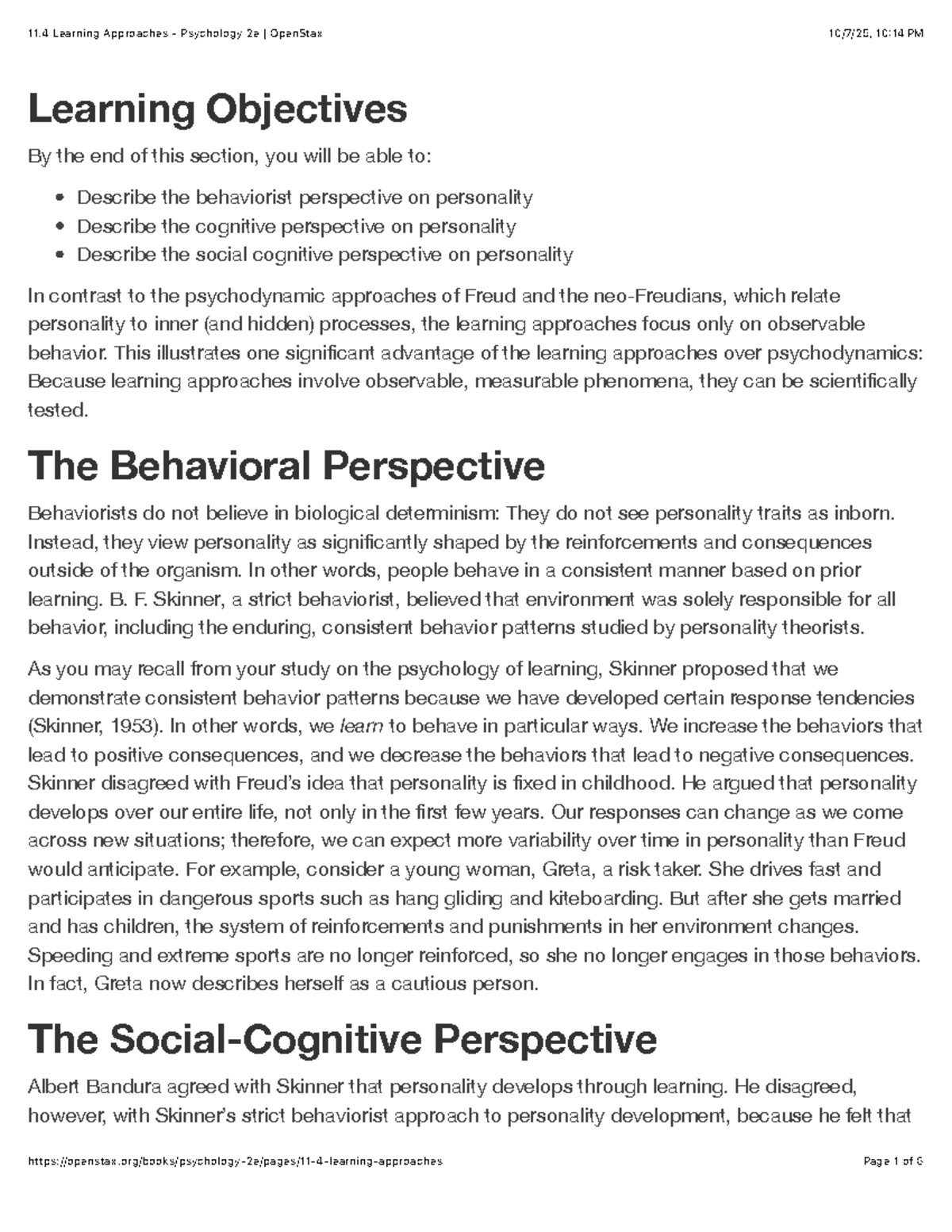 Learning Approaches in Psychology: Behaviorism & Cognition Insights ...