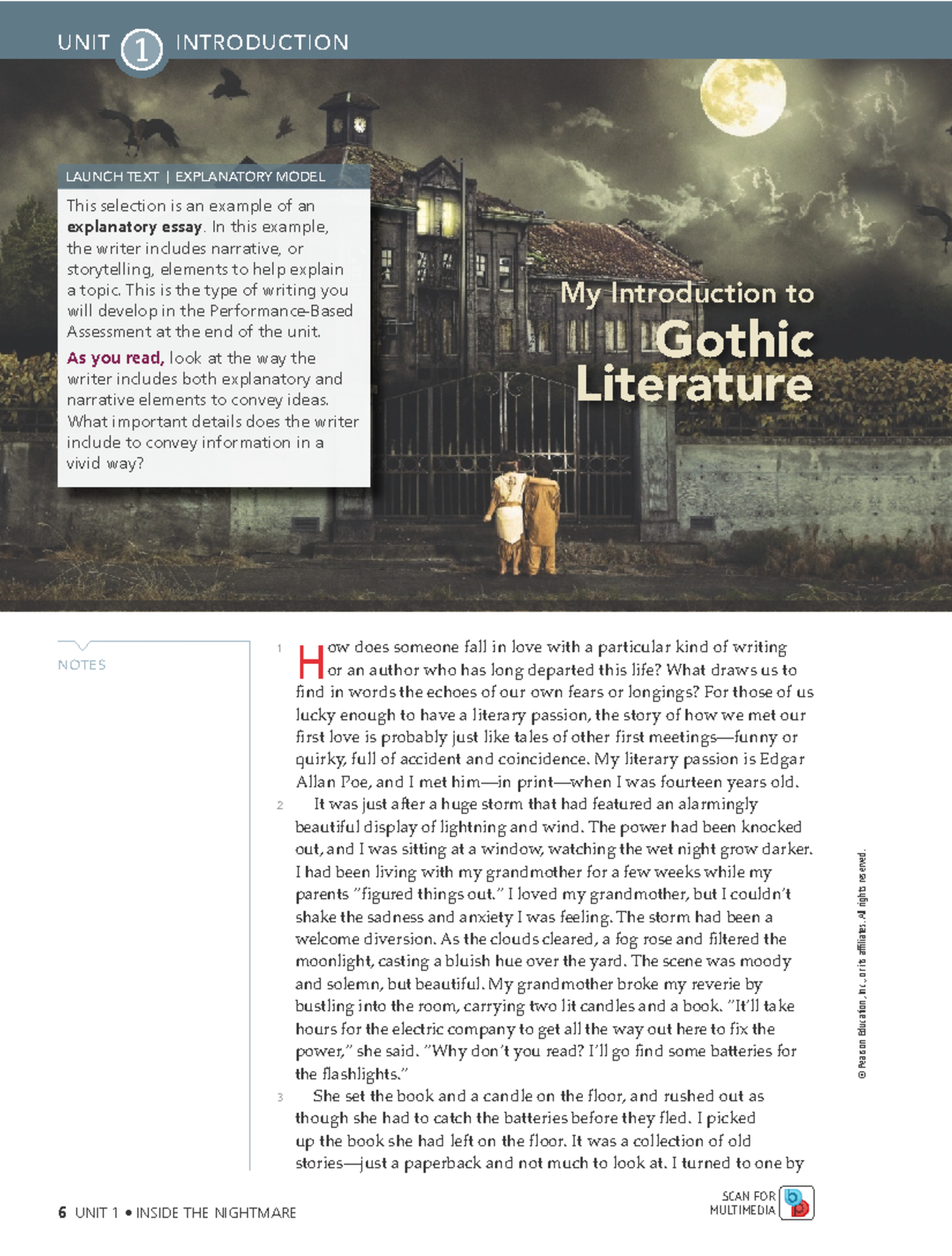 Unit 1: Introduction to Gothic Literature and Its Allure - Studocu