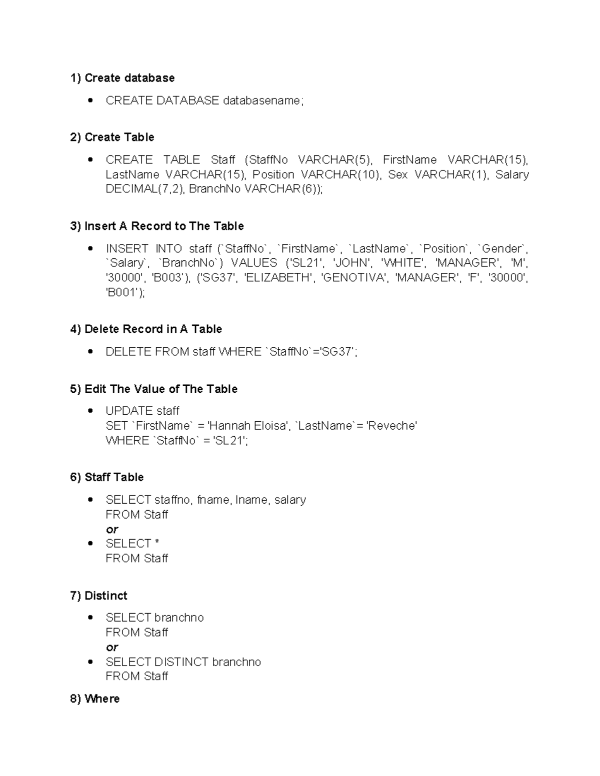 SQL DML Operations and Queries: A Comprehensive Guide - Studocu