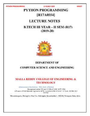 Systems analysis and design notes complete lecture notes. - Computer ...