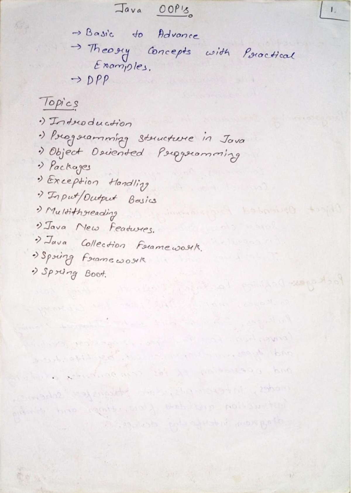 Java OOP Concepts: A Comprehensive Guide to Object-Oriented Programming - Studocu