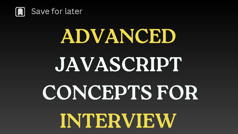 Advanced JavaScript Concepts for Interview 001: Callbacks, Scope & More ...