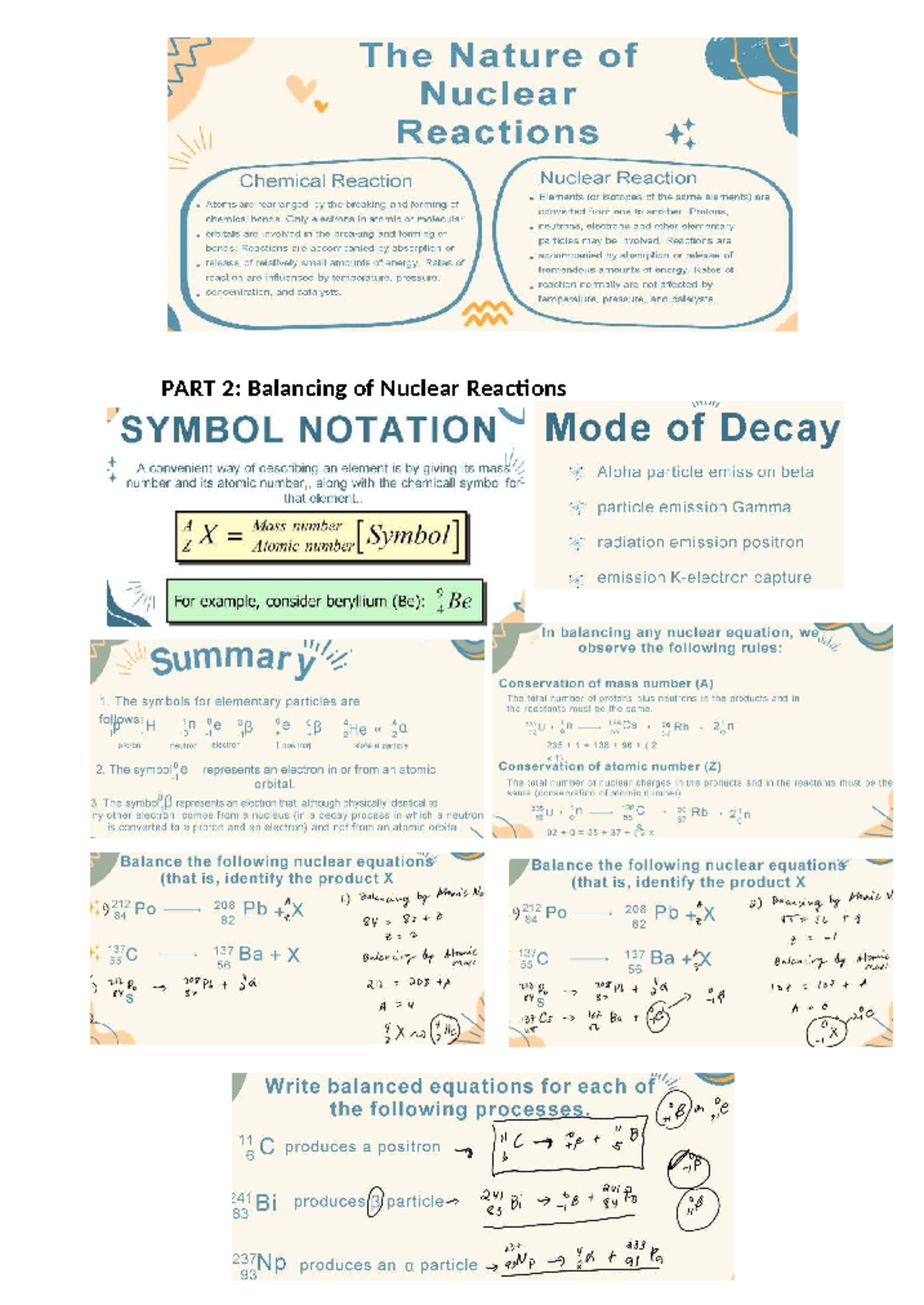 Nuclear Chemistry: Understanding Reactions and Stability (CHEM 101 ...