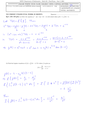 MATH 118 - Syllabus 2024-2 - 2024 - 2025 Spring MATH 118 - Calculus II ...