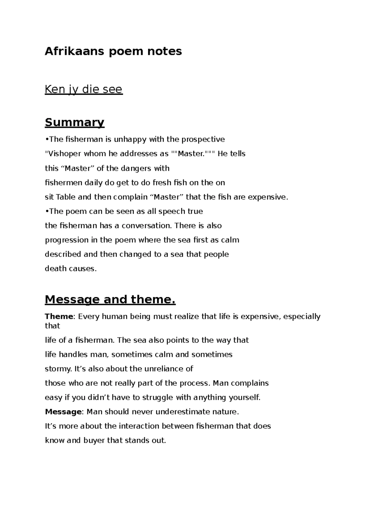 Graad 10 Studiegids: Aanbevelings en Wenke vir Afrikaans Eerste Addisionele Taal - Studocu