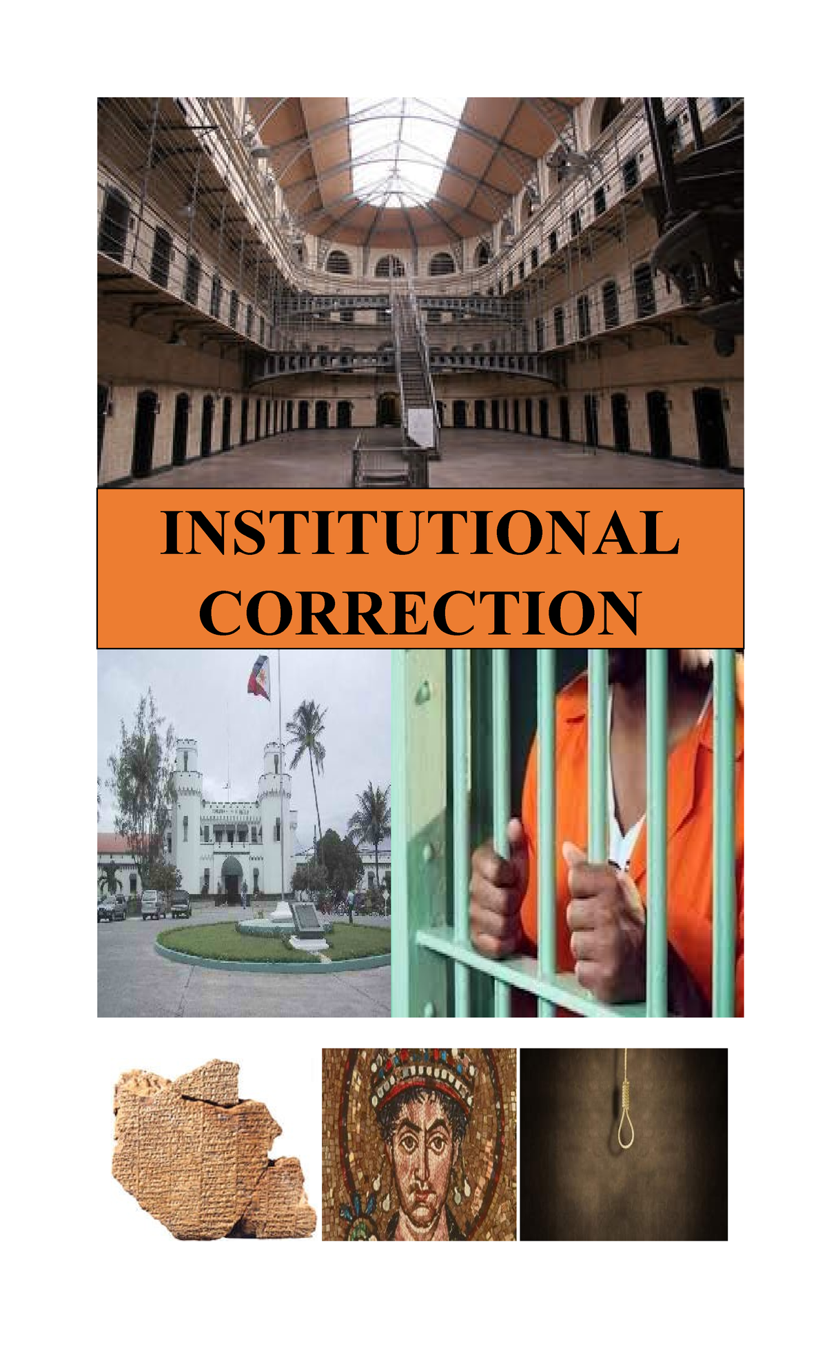 Institutional Correction Quiz - Key Concepts & Practices - Studocu