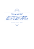 [Solved] Write a formative episode of care for a first year student on ...