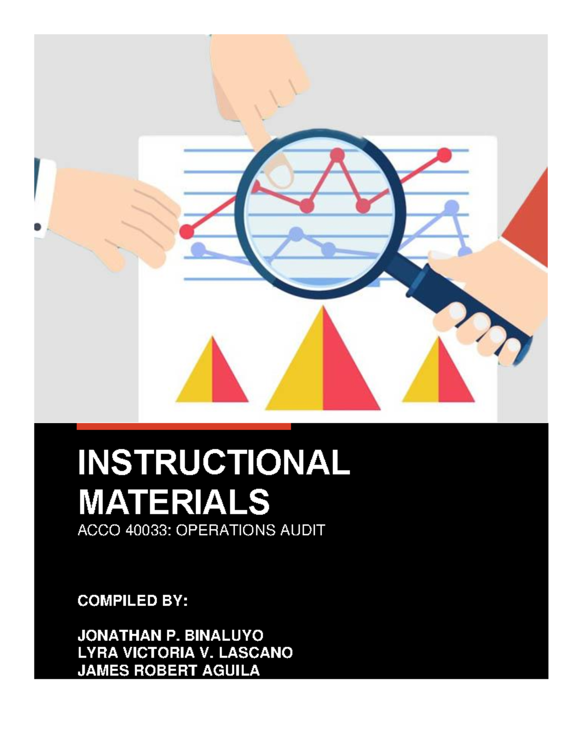 Operations Audit module - INSTRUCTIONAL MATERIALS ACCO 40033 ...