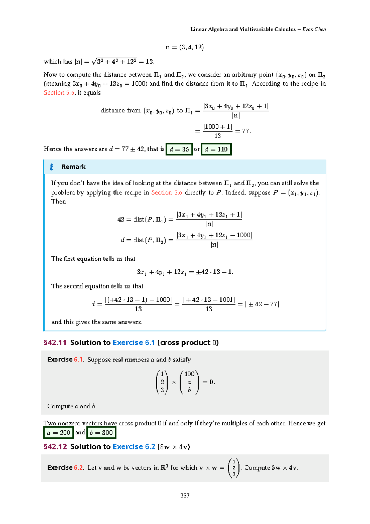 Linear Algebra & Multivariable Calculus Notes (32 42 122) - Studocu