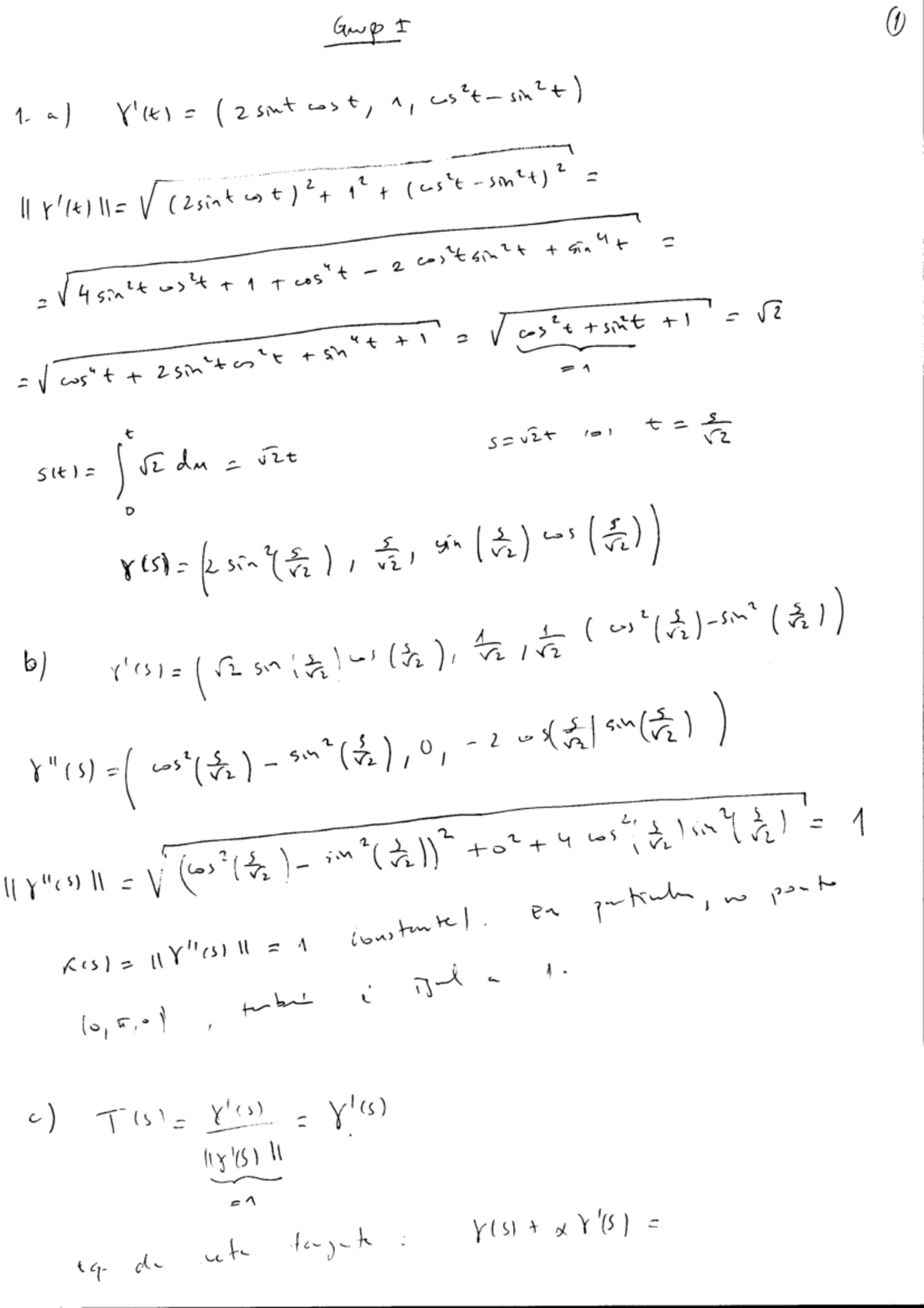 GMP I Final Exam Solutions - G1 F1 30 10 2023 - Studocu