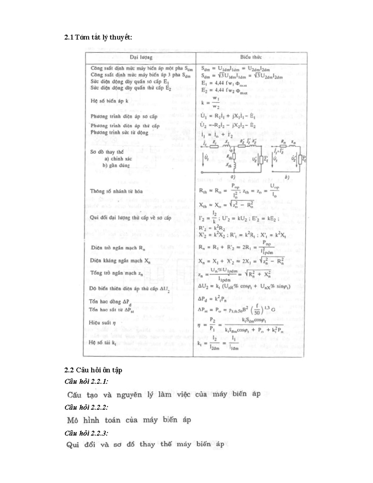 Tóm tắt lý thuyết và bài tập chương 2 MBA - Studocu