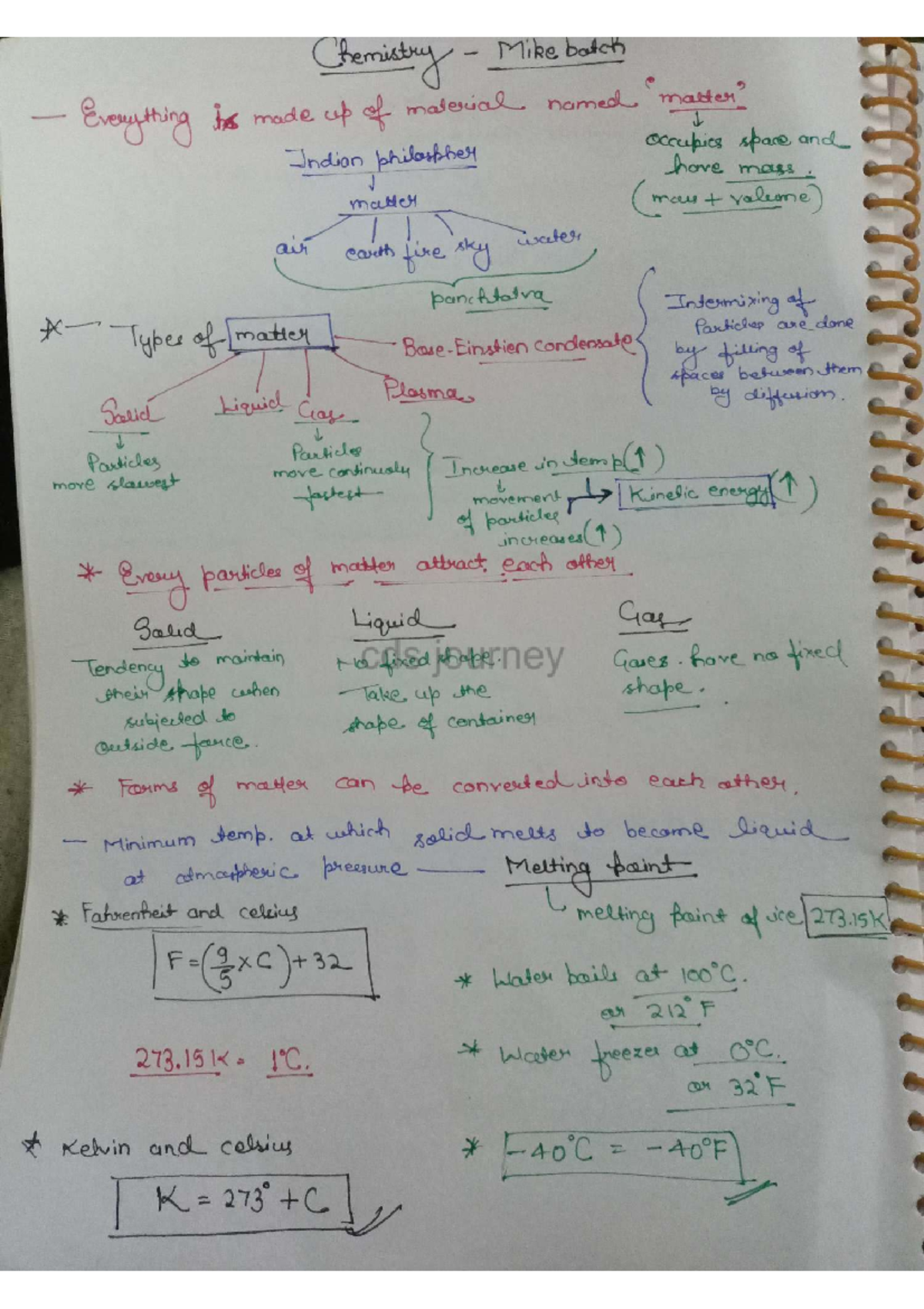 Chemistry Notes for Entrance Exams and Class Tests (CHEM 101) - Studocu