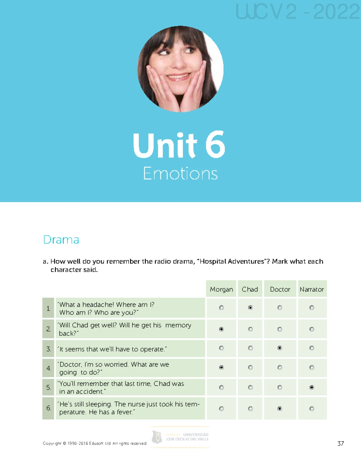 Basic 3 Workbook Unit 8 - Ingles - Basic 3 Unit 8 The Audition a ...