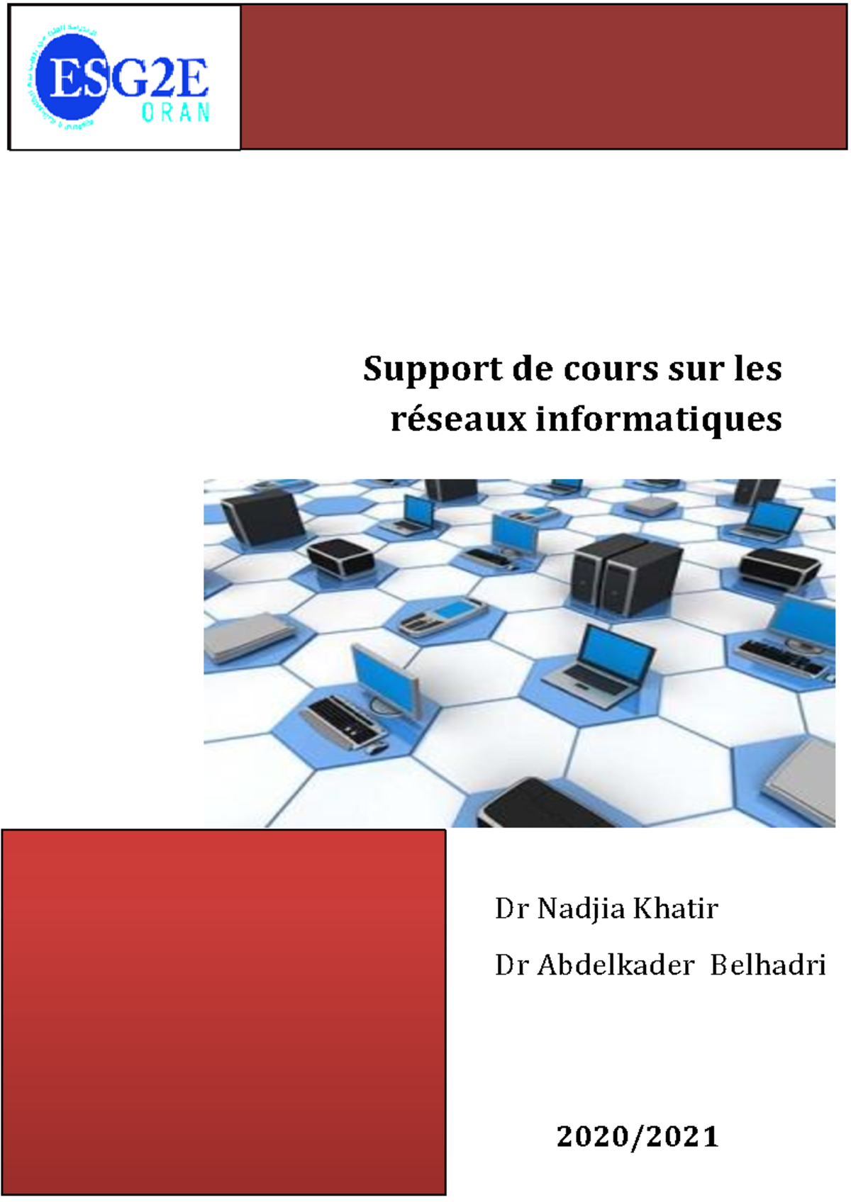 Support de Cours sur les Réseaux Informatiques - ESG2E 2021 - Studocu