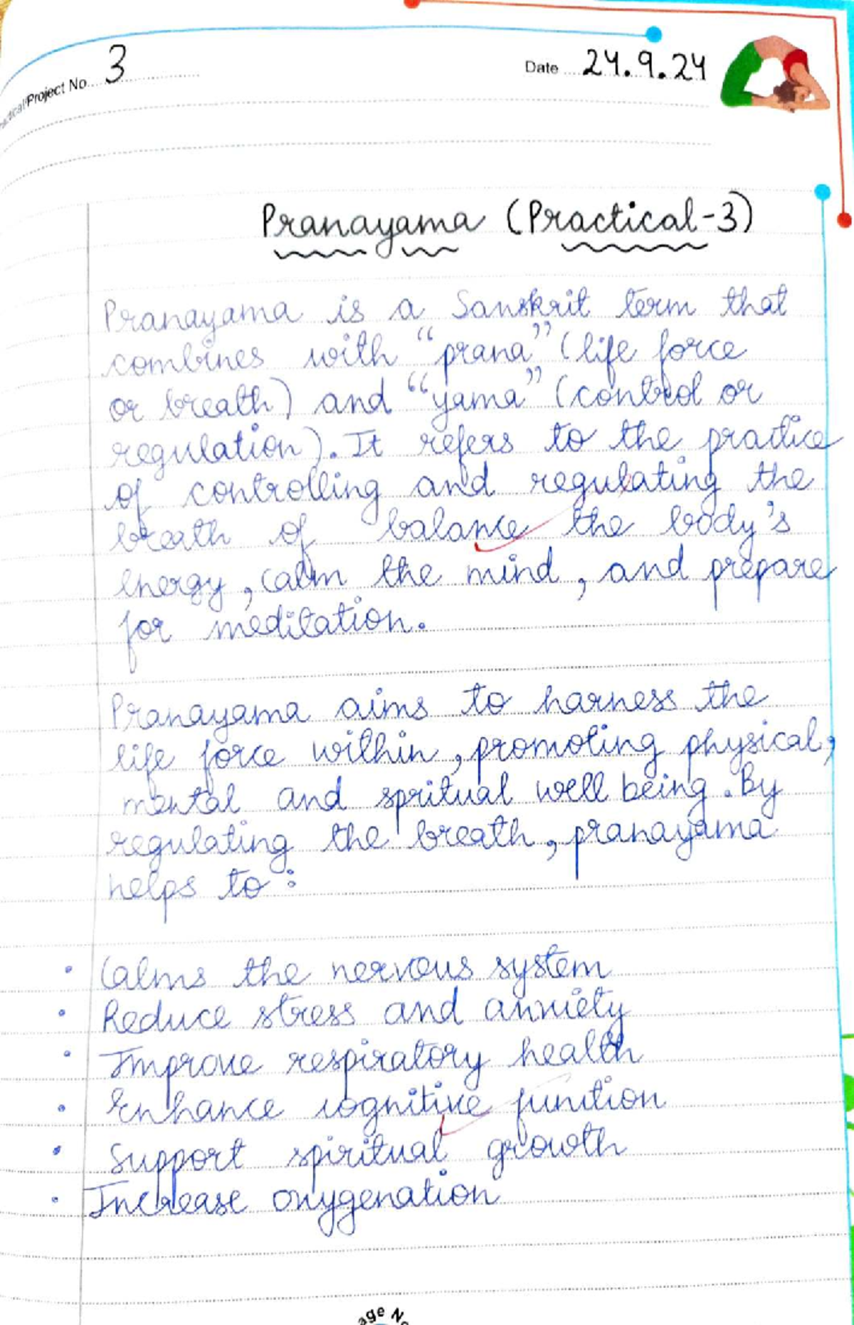 XII Practical 3: Comprehensive Guide to Pranayama Techniques - Studocu