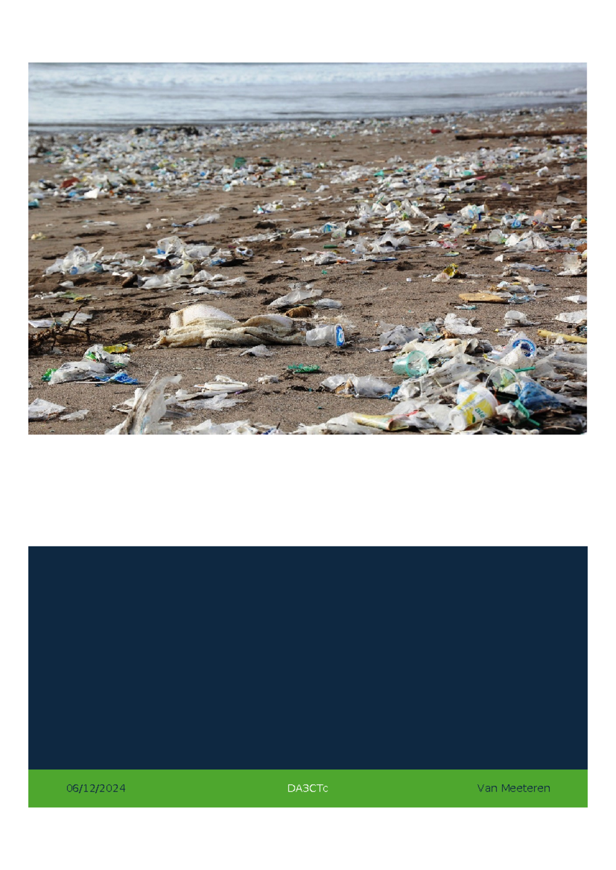 PO Vervuild Strand - Resultaten en Discussie van de Scheidingsmethoden ...