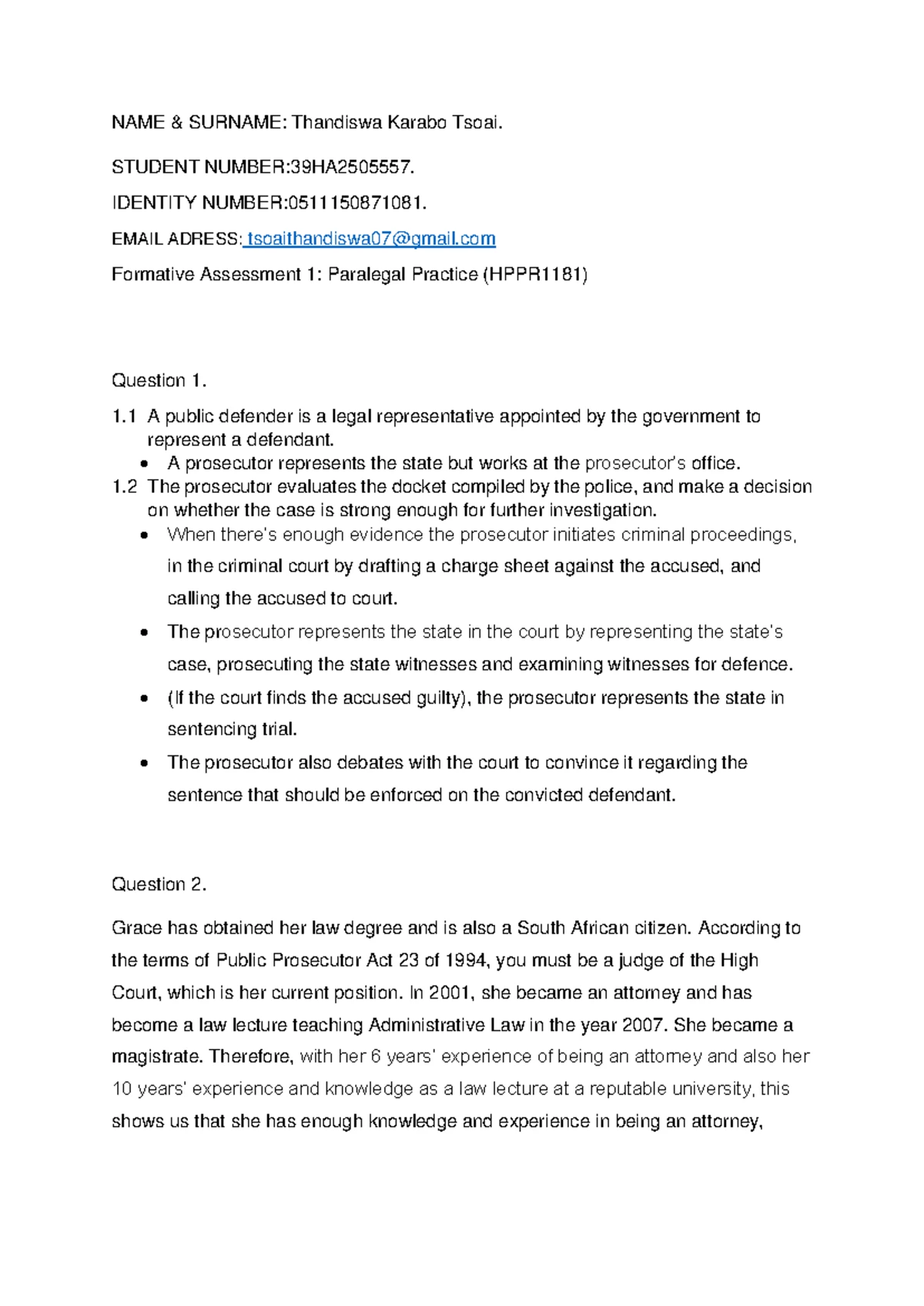 Ethics in the Legal Profession: Understanding LPA, LPC, and LSSA Codes ...
