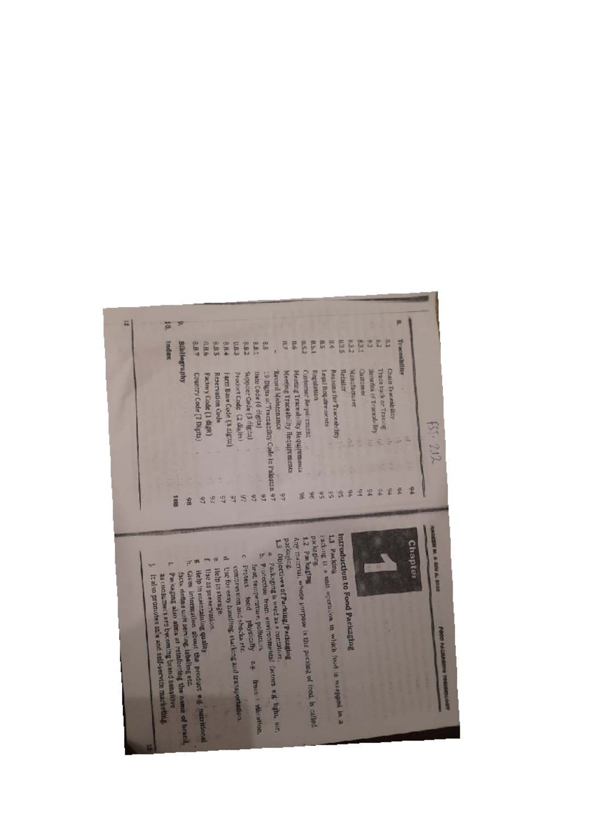 FST 212 Food Packaging Technology: Chapter 1 Overview - Studocu