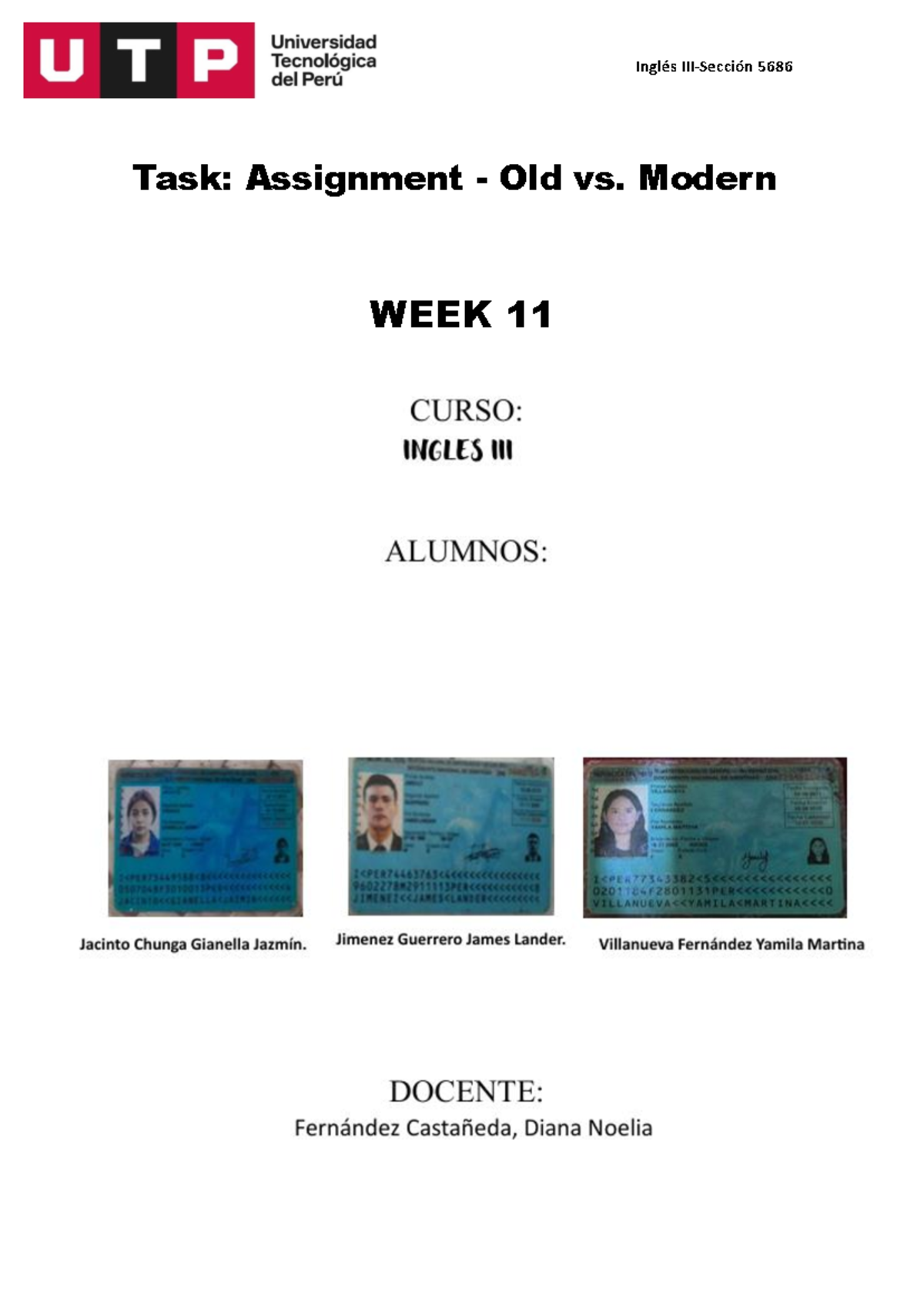 (AC-S11) Week 11 - Assignment: Old vs. Modern Tech (PA5) - Studocu