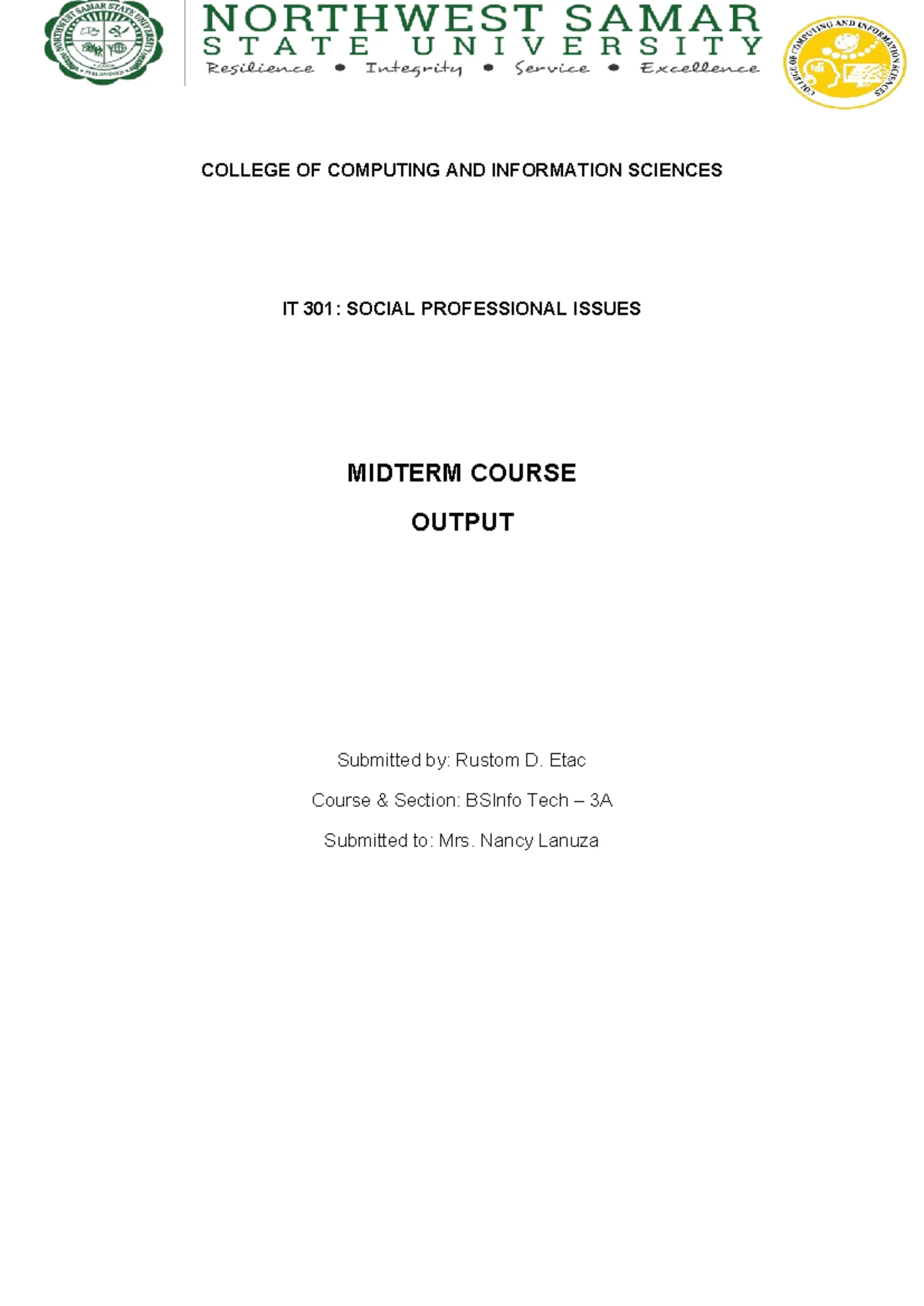 SS1 Foundation of Soc Stud - Foundation of Social Studies [Module] {Place photo/graphic ...