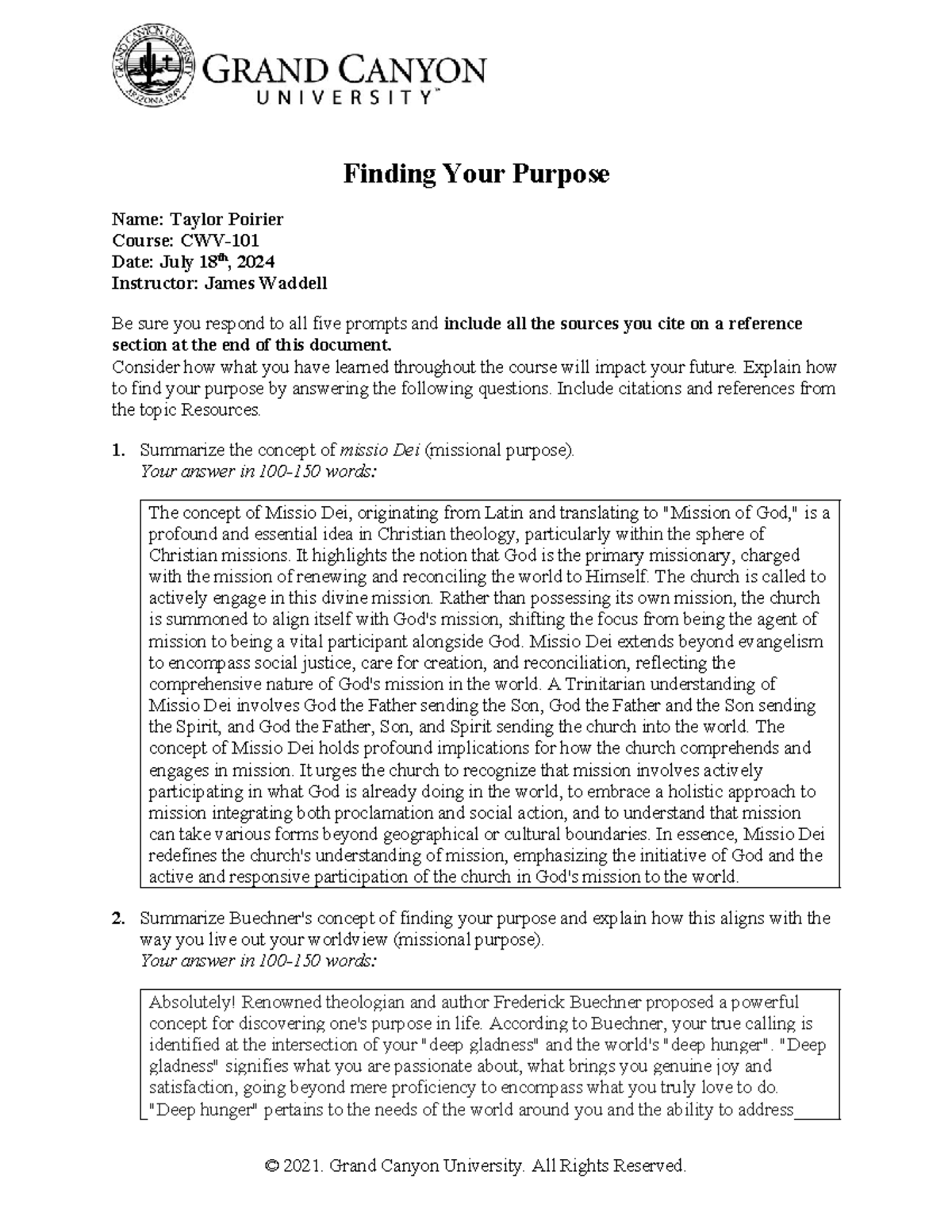 Finding your purpose - Hope this helps - Finding Your Purpose Name ...