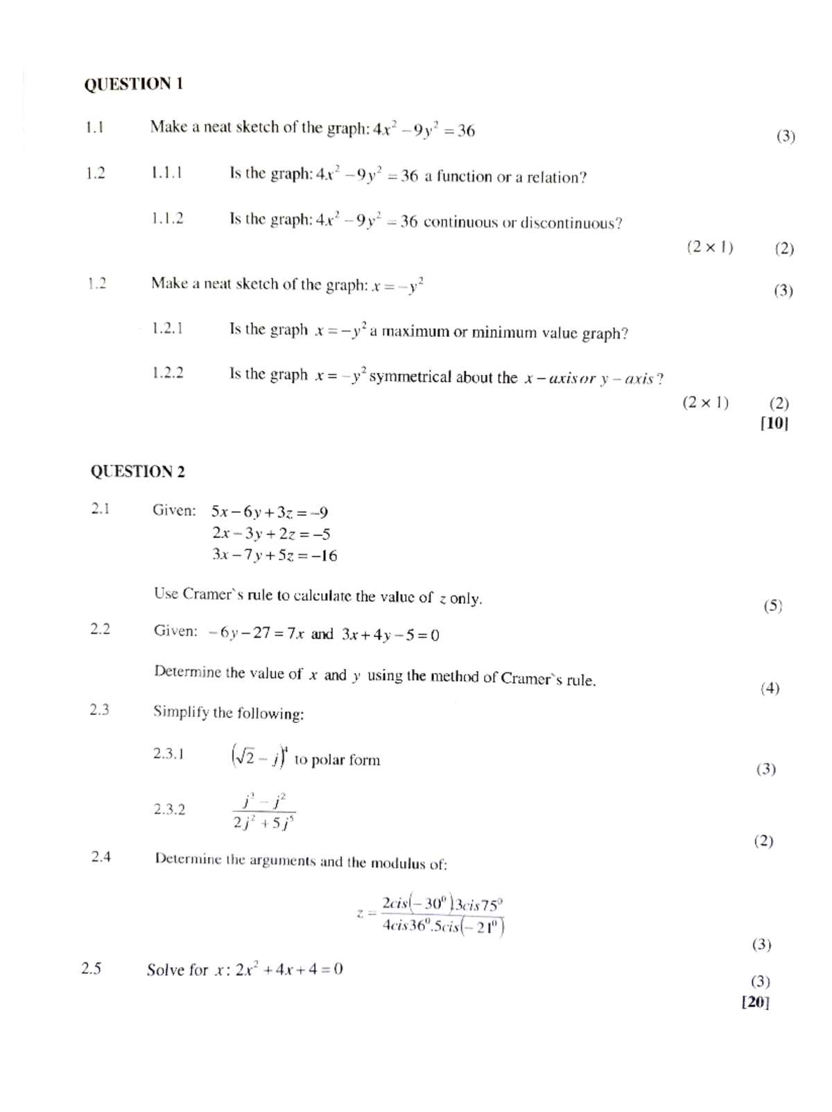 Mathematics N4 2025: Detailed Exam Prep and Problem-Solving Guide - Studocu