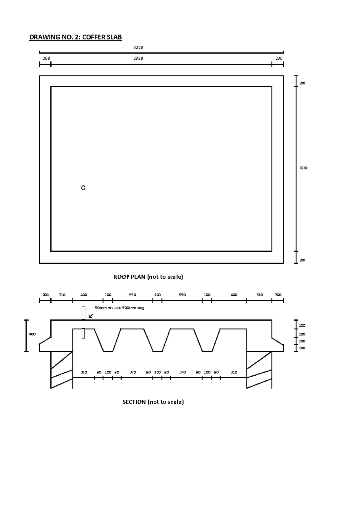 Coffer Slab Design Details - 3220 A2 Drawing Overview - Studocu