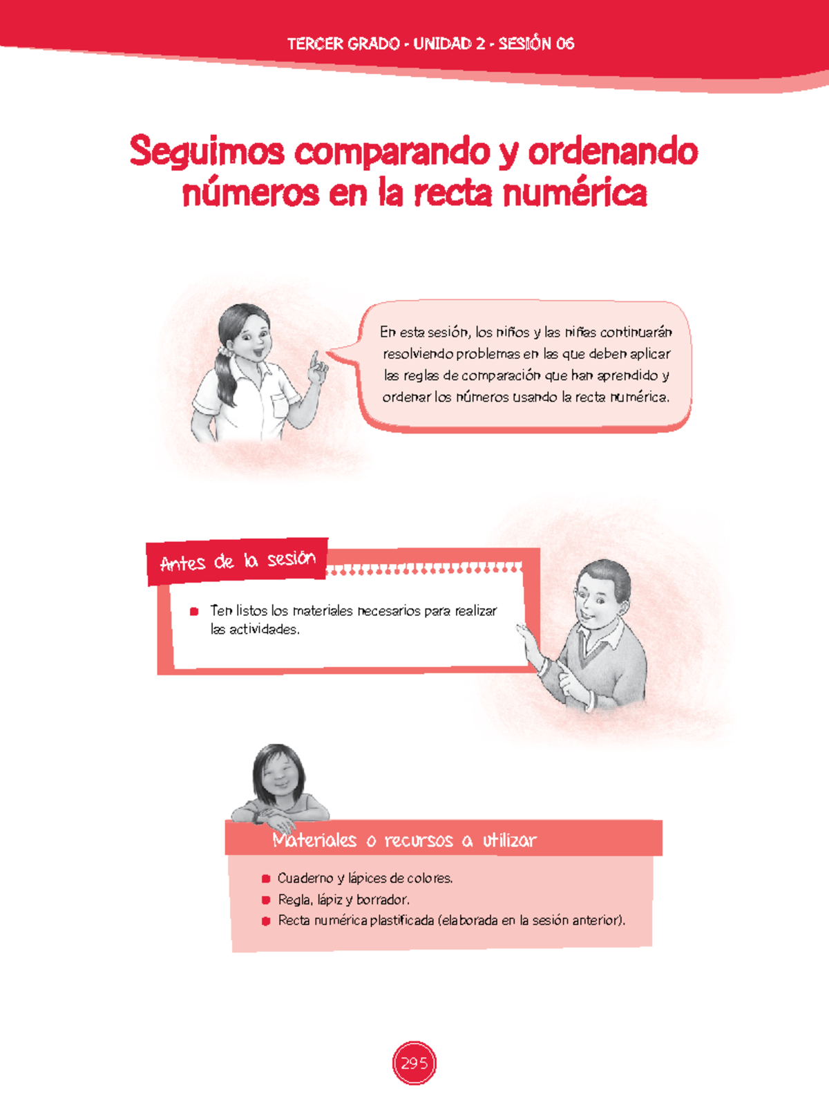 Comparación y ordenación de números en la recta numérica - 3.er Grado ...