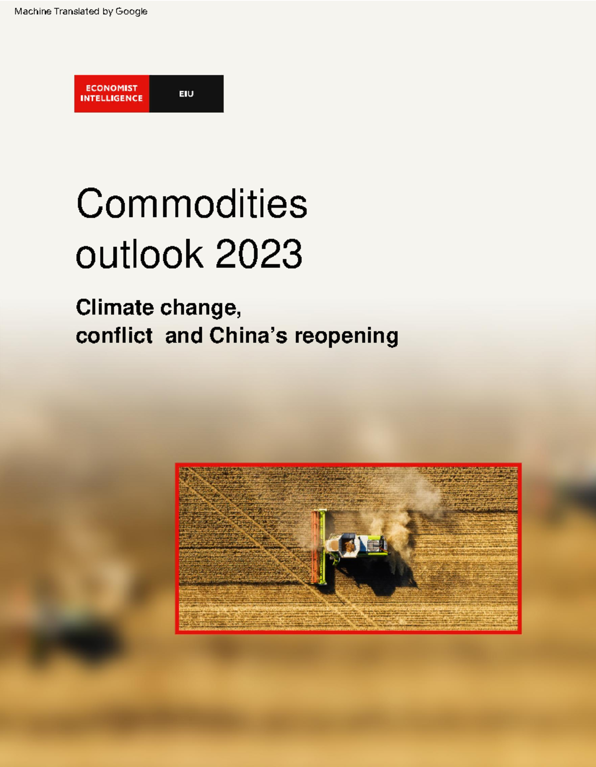 1-Economist Commodities-in-2023-V4 - Commodities outlook 2023 Climate ...