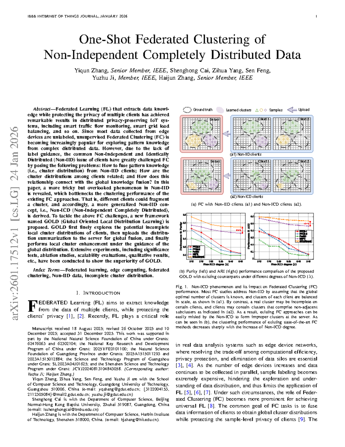 Federated Clustering Framework for IoT Data in January 2026 - Studocu