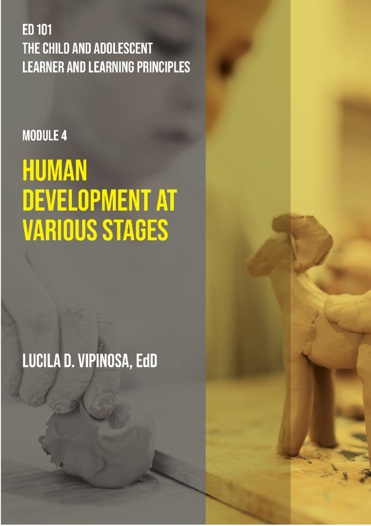 Module 4: Child and Adolescent Development Principles & Stages - Studocu